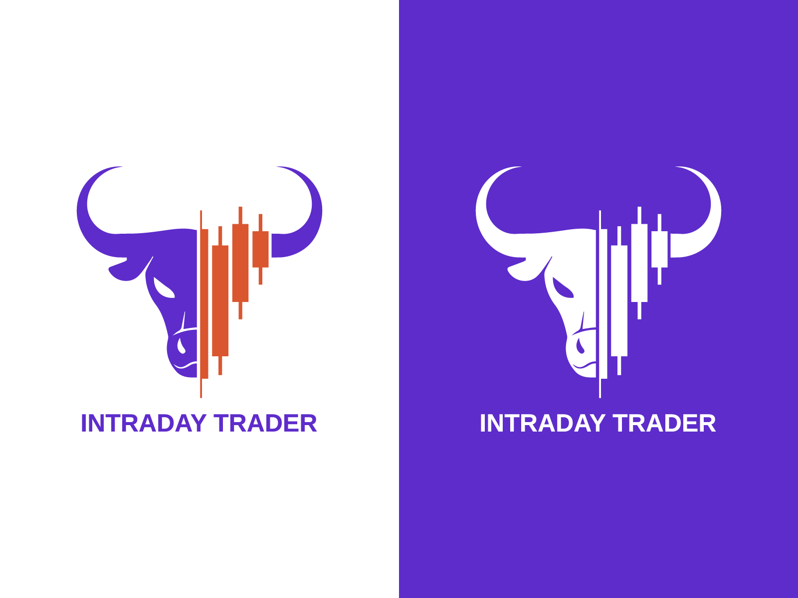 Intraday Trader Logo by Ugrasen Singh on Dribbble