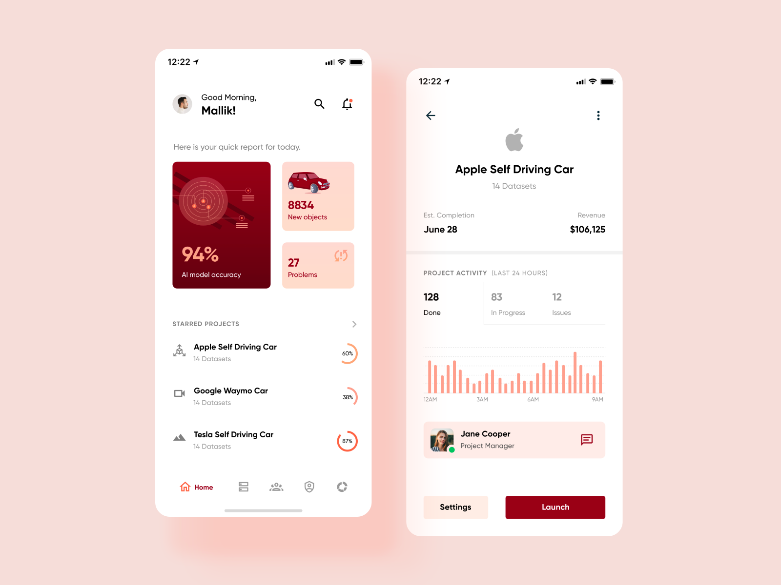 Data5: Mobile App Concept by Mallik Cheripally on Dribbble