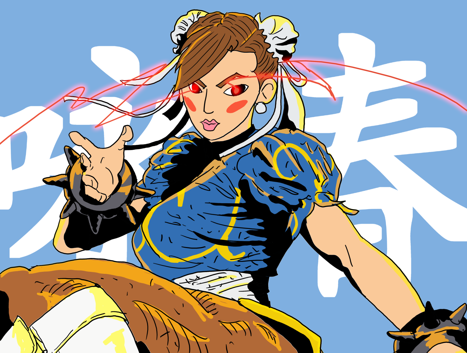 Chun Li by Mujtaba Nadeem on Dribbble