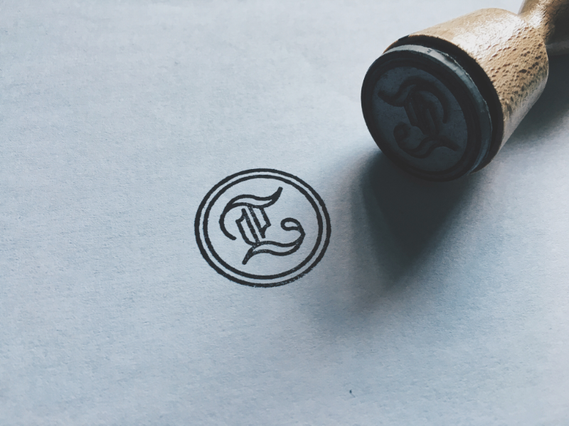 Personal Mark / Logo Stamp by Tom Ludd on Dribbble