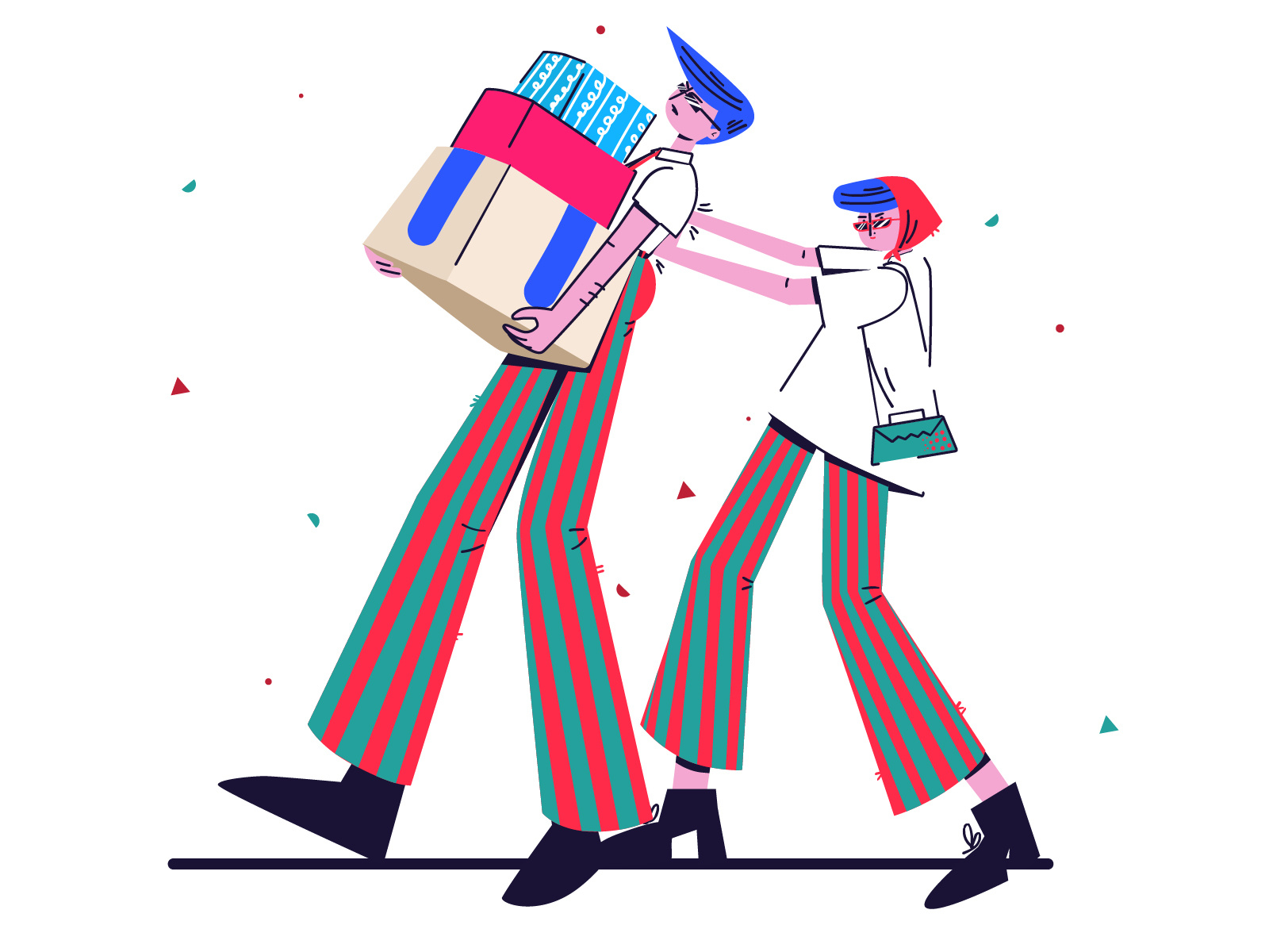 Joint Work by Elahe Piltan on Dribbble