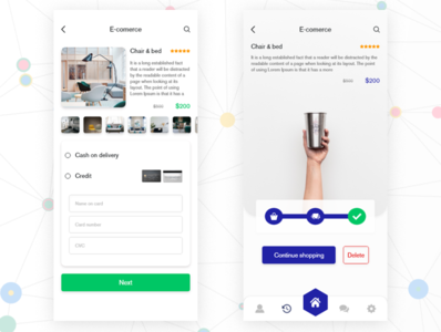 mobile app by Moataz Samir on Dribbble