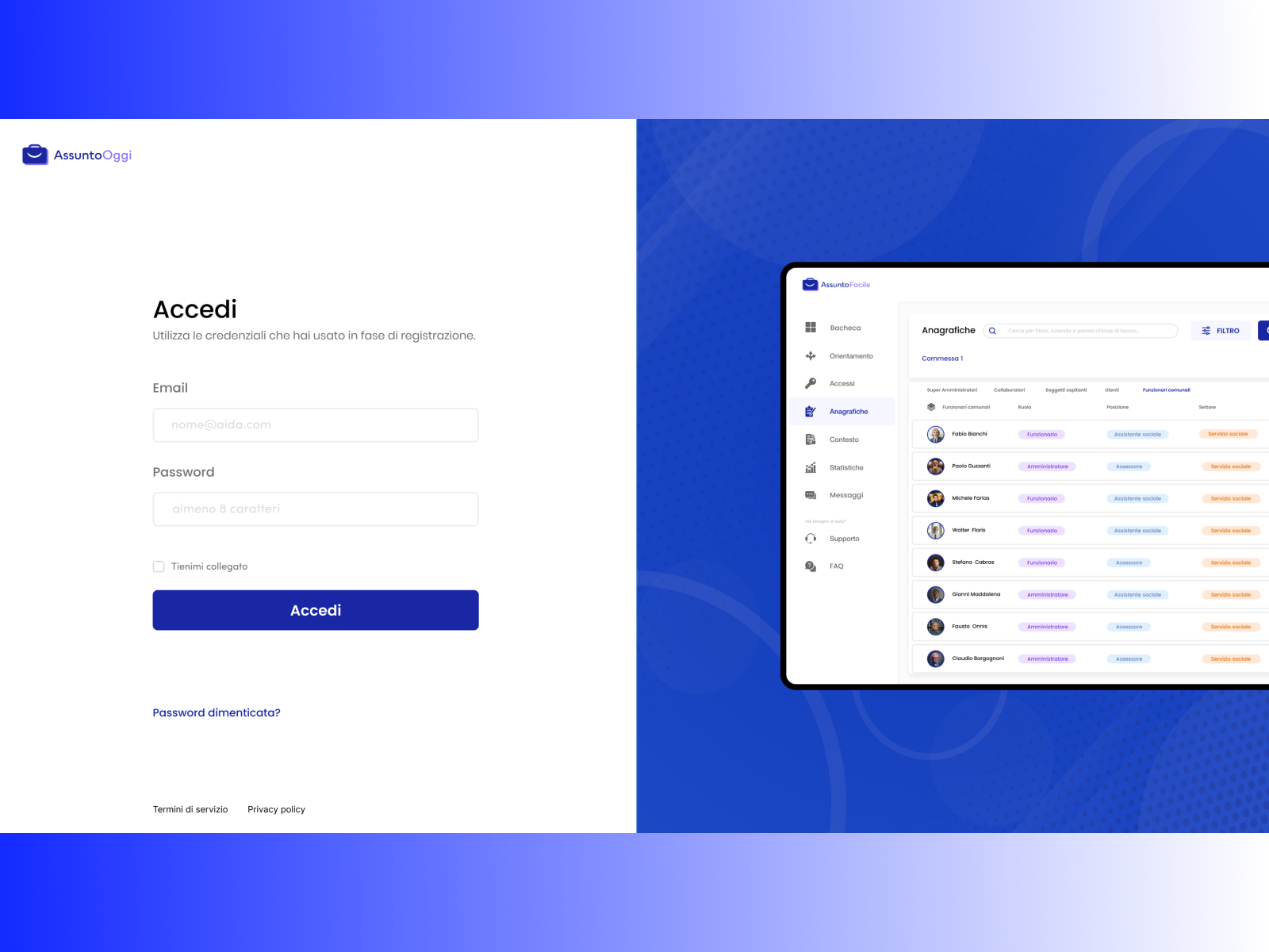 Internship web platform by Sidnam on Dribbble