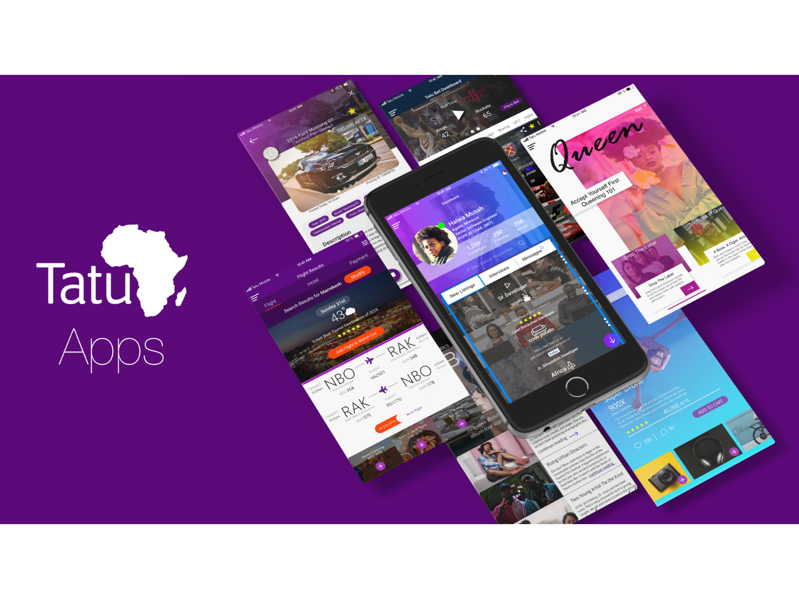 Tatu Apps 1 by Naafi Cotton on Dribbble