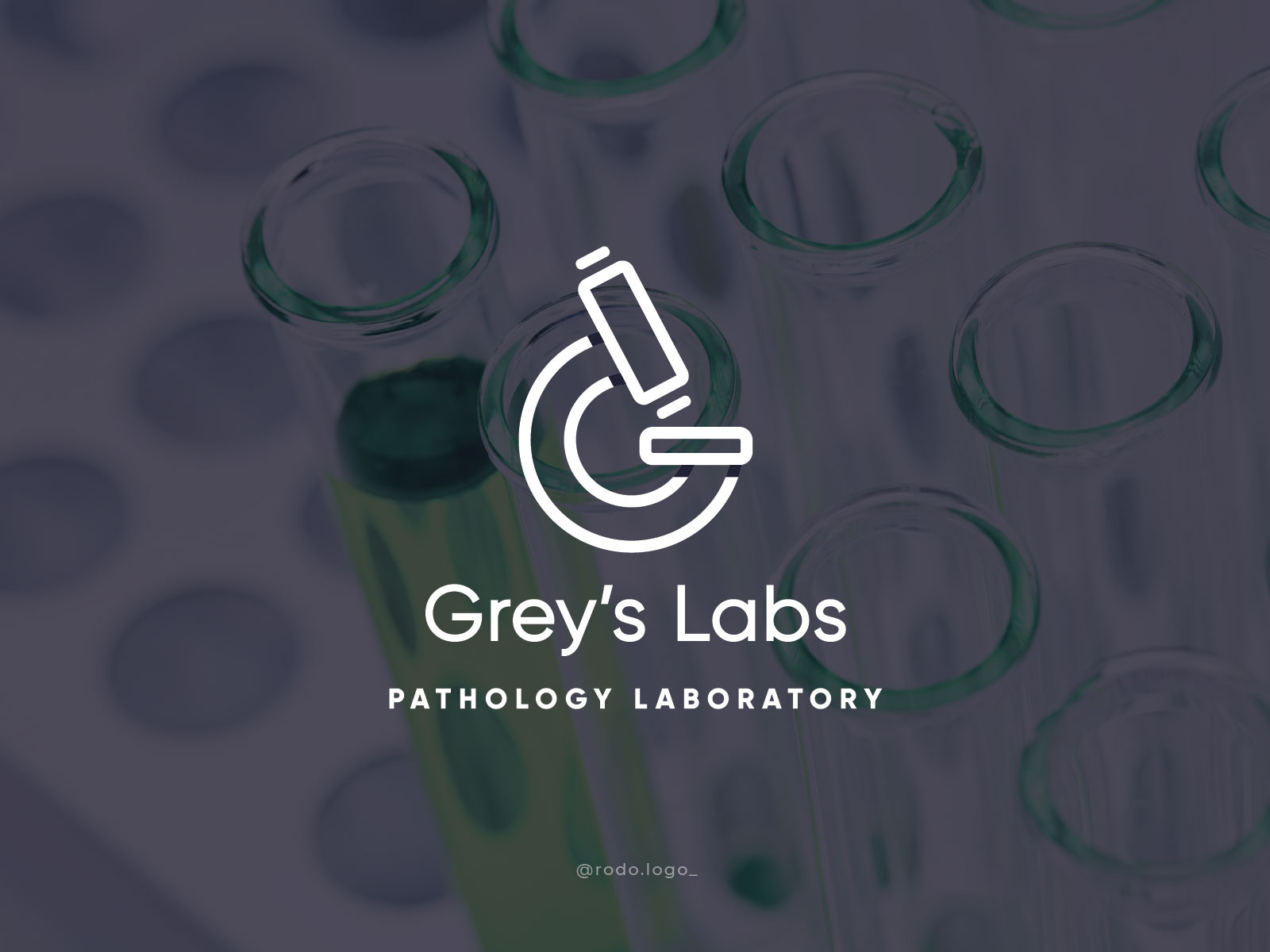 Grey's Labs Logo Design - Pathology Laboratory - Concept by Nirmayee ...