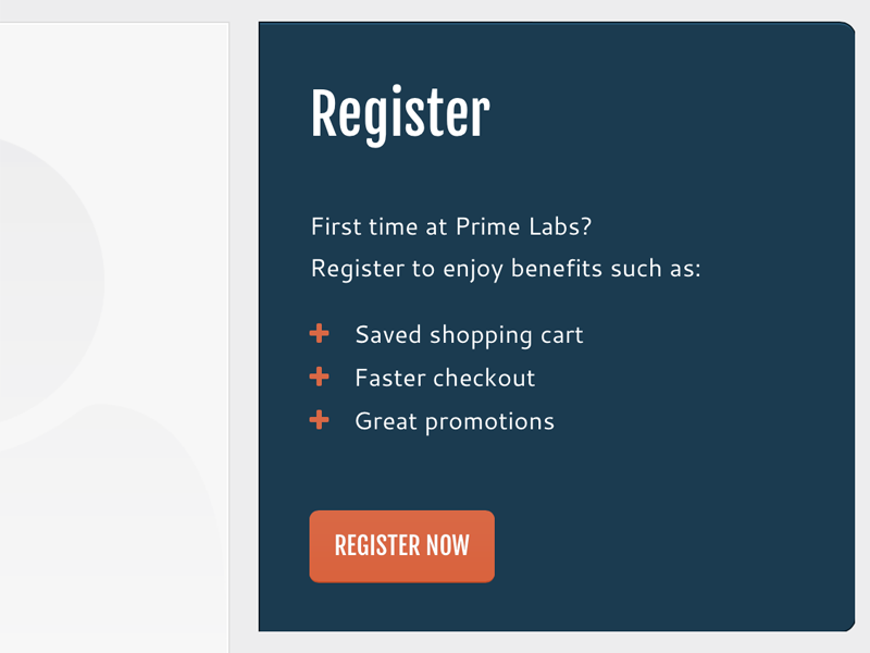 Register Prompt by Jay Freestone on Dribbble