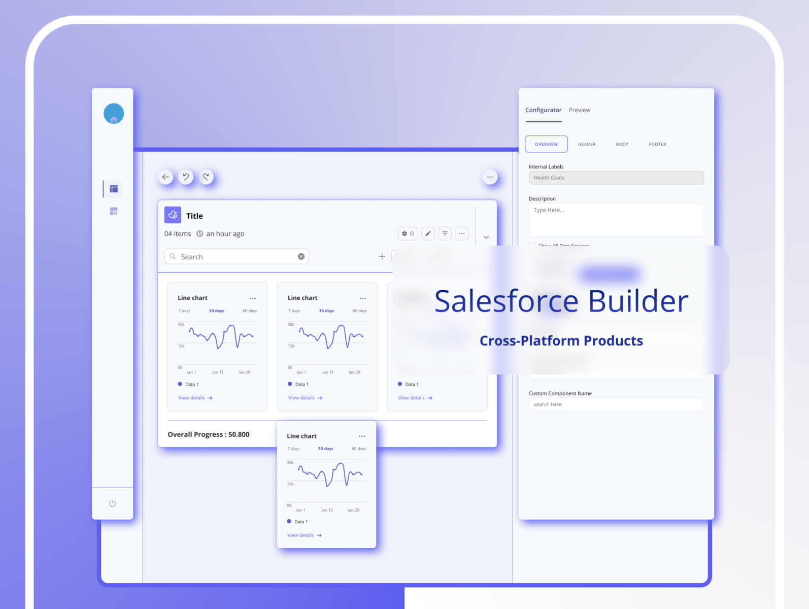 Salesforce Builder Dashboard UX/UI by Tanmay Dengle on Dribbble