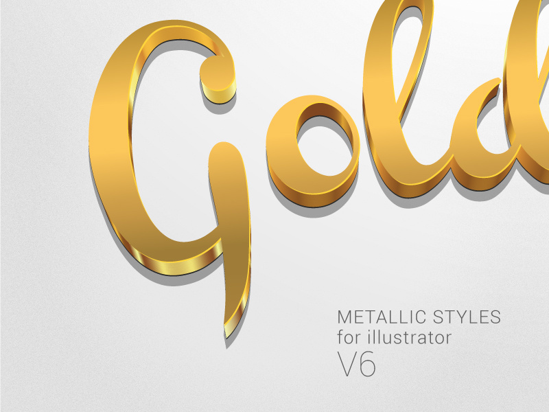Gold Effect In Illustrator By Emdadul Huq Minhaj On Dribbble