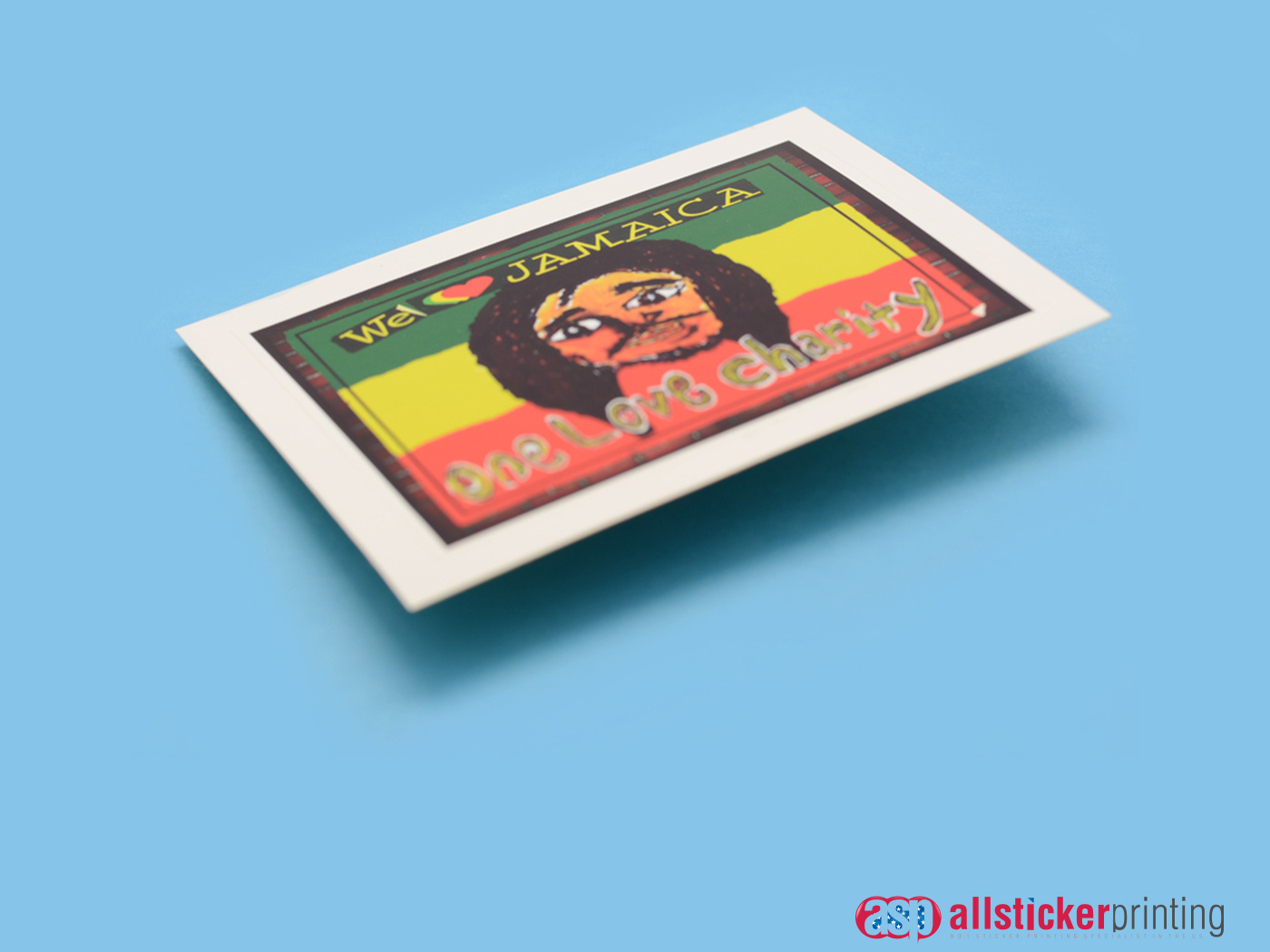 online custom printed stickers by AllStickerPrinting on Dribbble