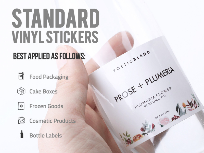 Standard Vinyl Stickers by AllStickerPrinting on Dribbble