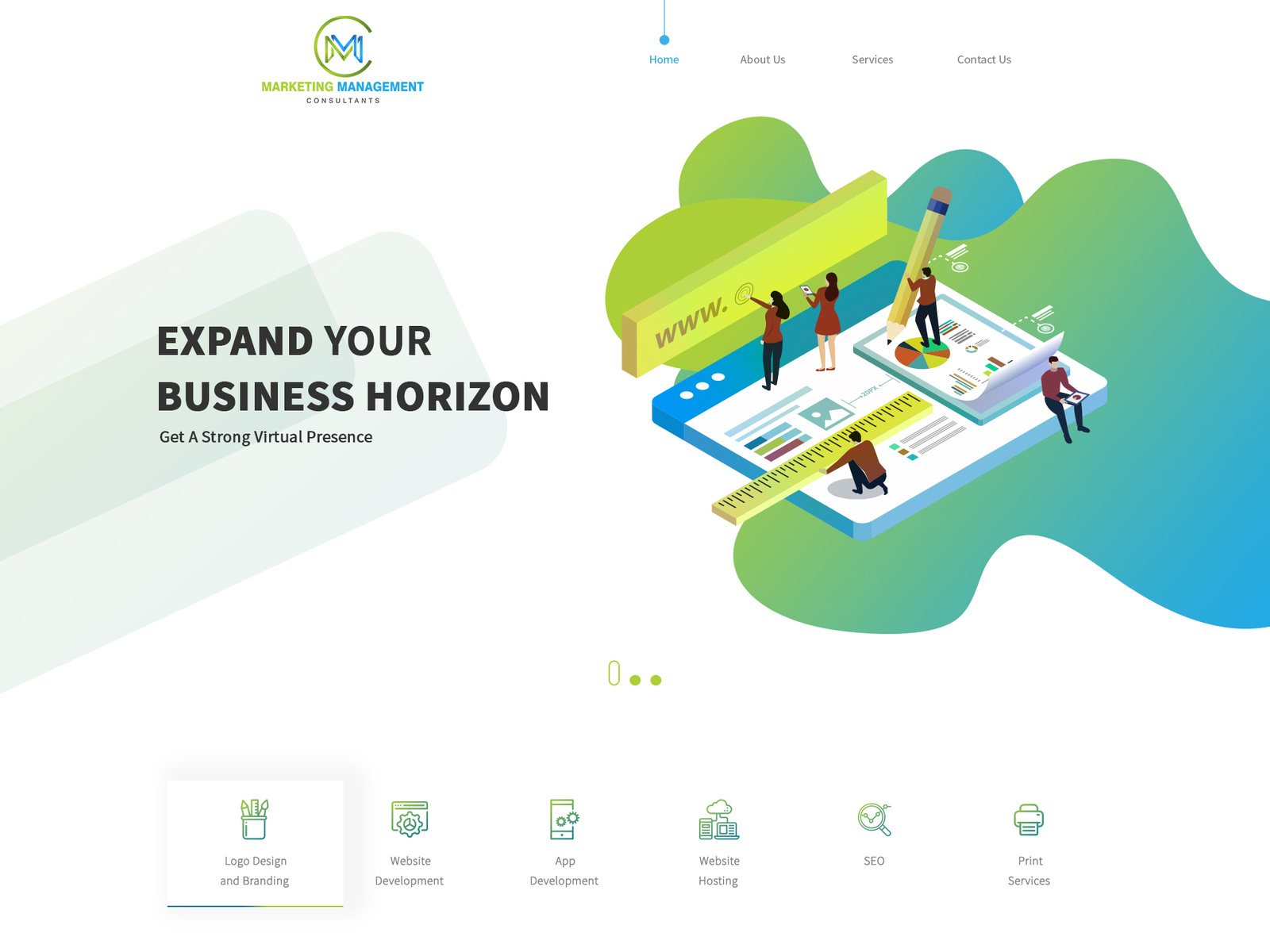 MMC Project - Website layout design by Amazing7 Studios on Dribbble
