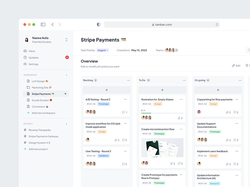 Project Management - Web App by Kevin Rachmadiansyah for Dipa Inhouse ...