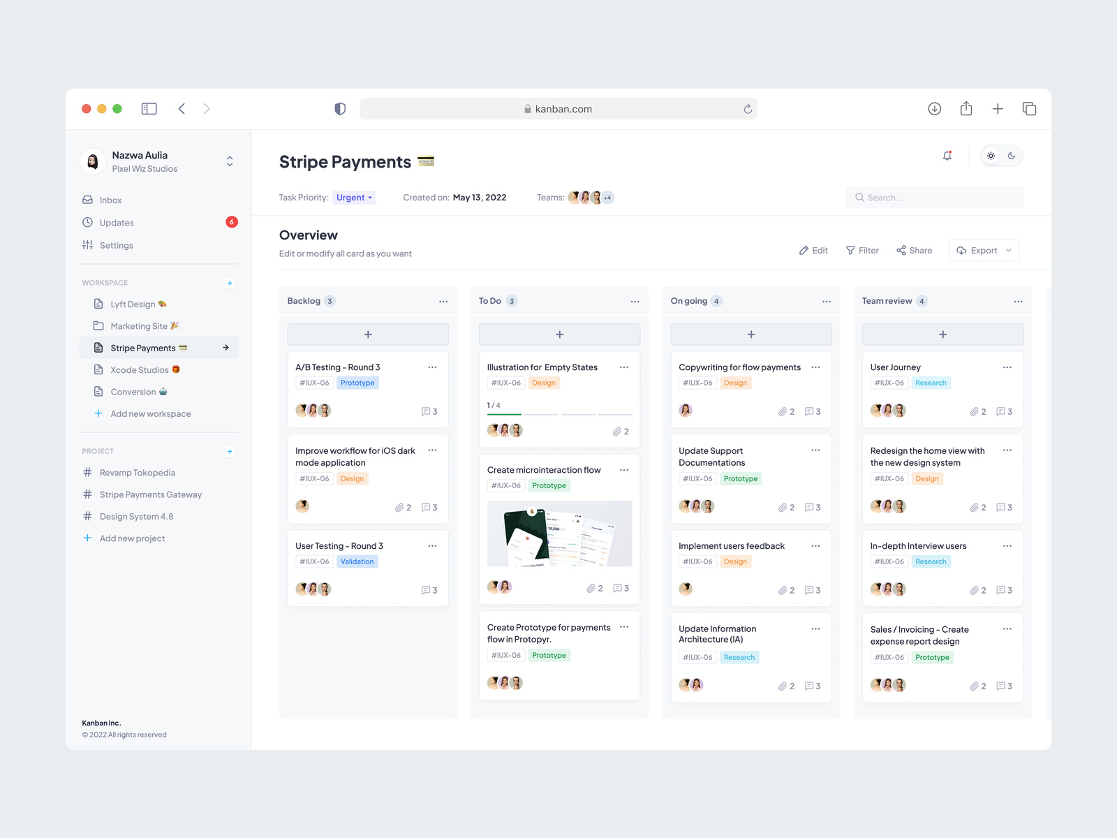 Project Management - Web App by Kevin Rachmadiansyah for Dipa Inhouse ...