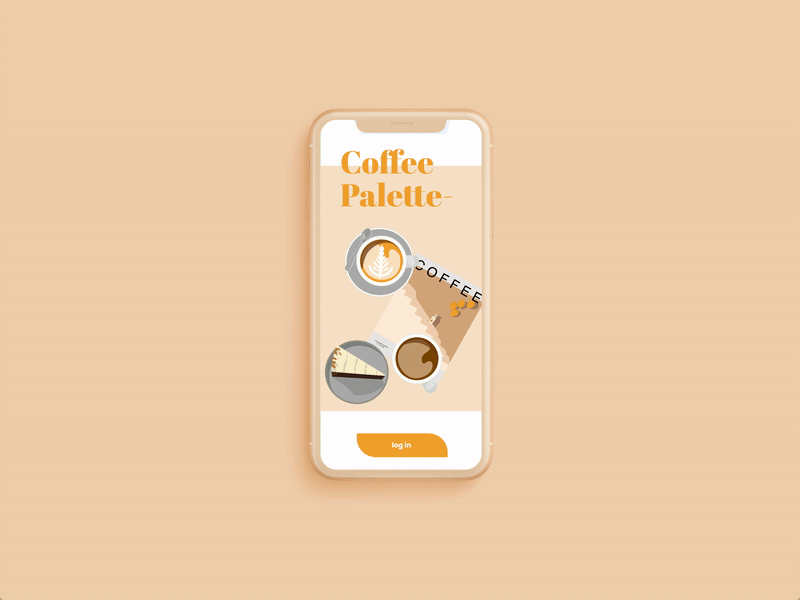 Coffee app intro animation by Maria on Dribbble
