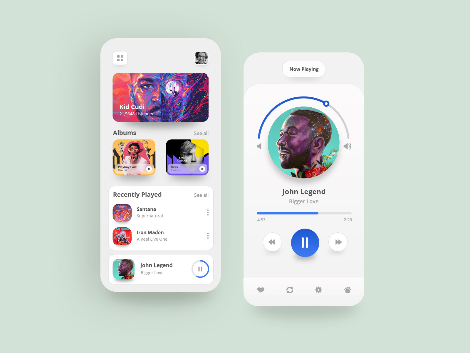 Music Streaming App by Arthur Revelski on Dribbble