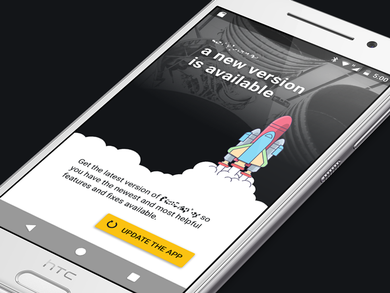 Update Page by Make Some Design on Dribbble