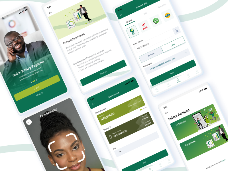 Onboarding by Segun Walure on Dribbble