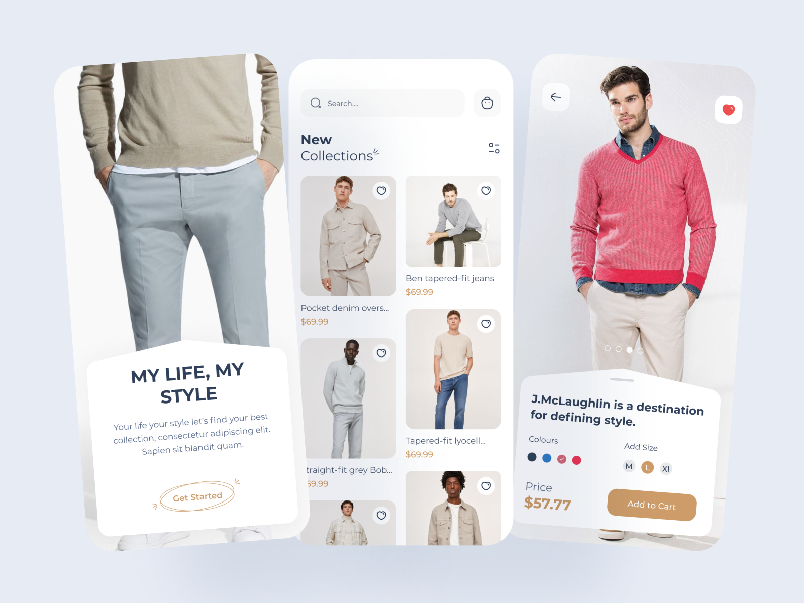E-commerce Clothing App by Tanbir Ahmed on Dribbble
