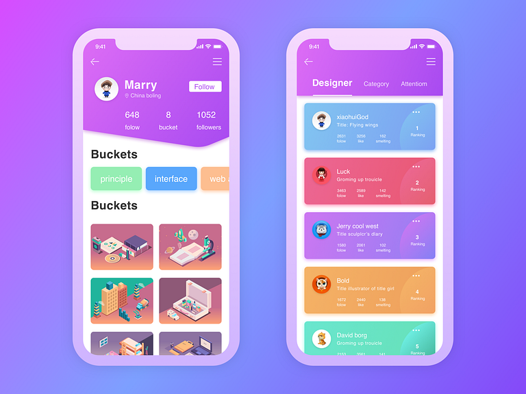 Designer by xiaohuigod on Dribbble