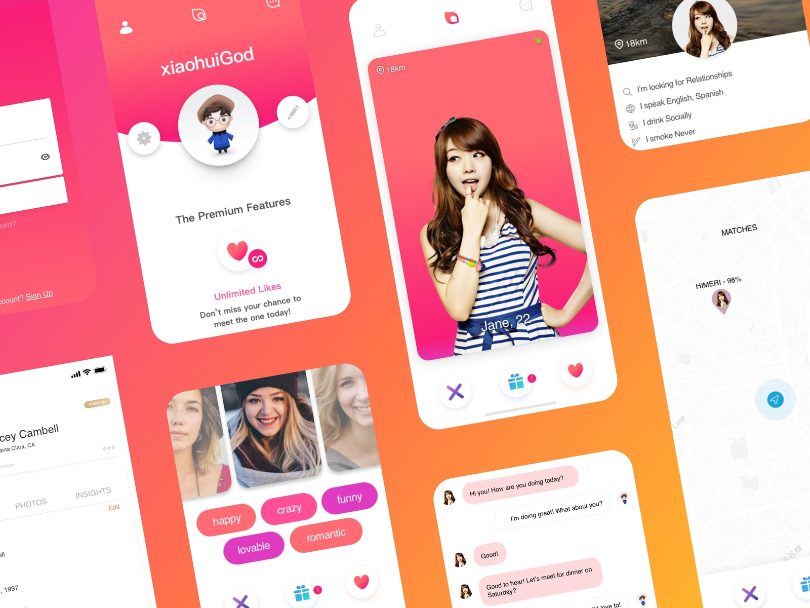 On a date by xiaohuigod on Dribbble