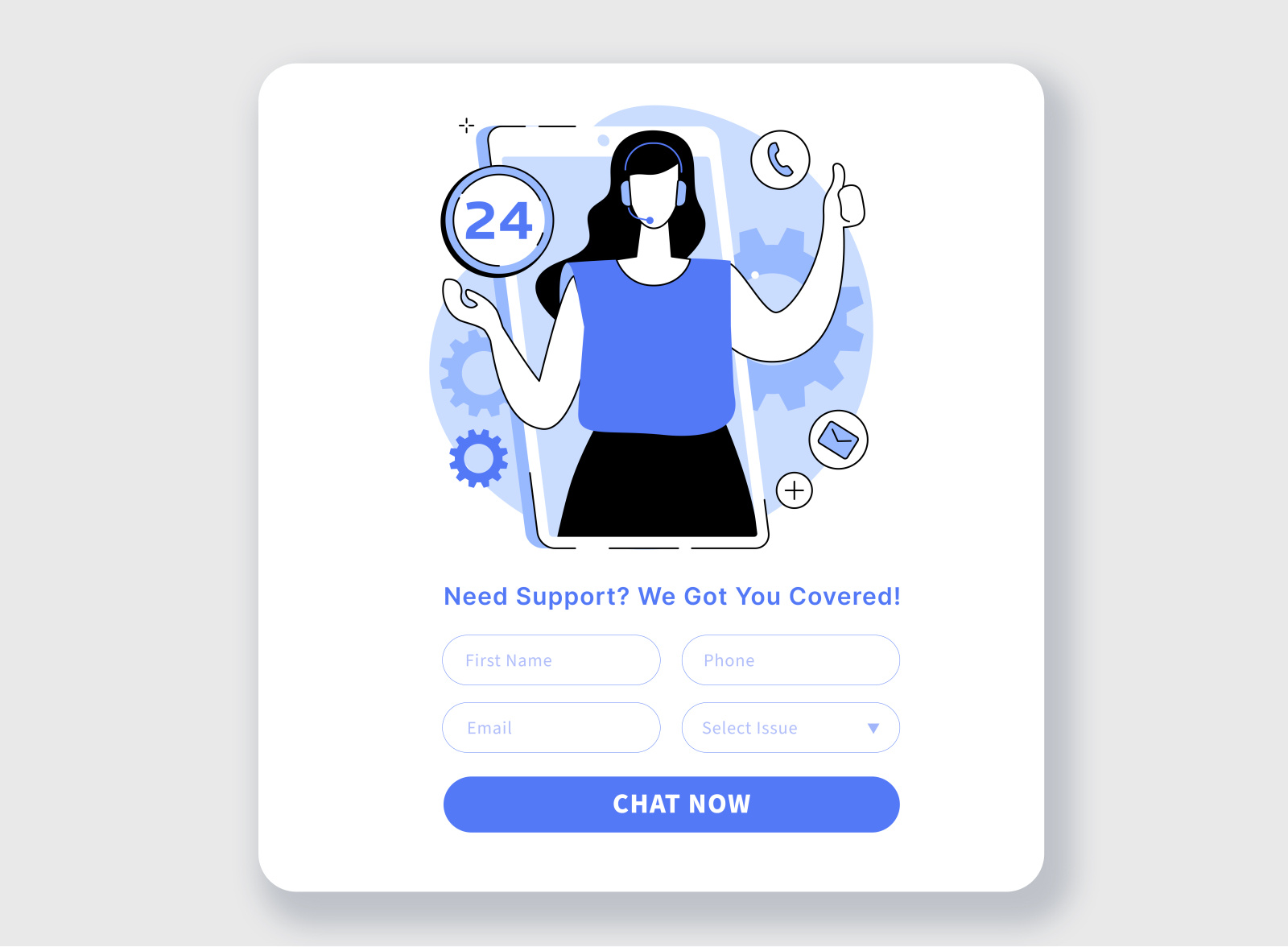 Contact Us by Rupert Reyneke on Dribbble