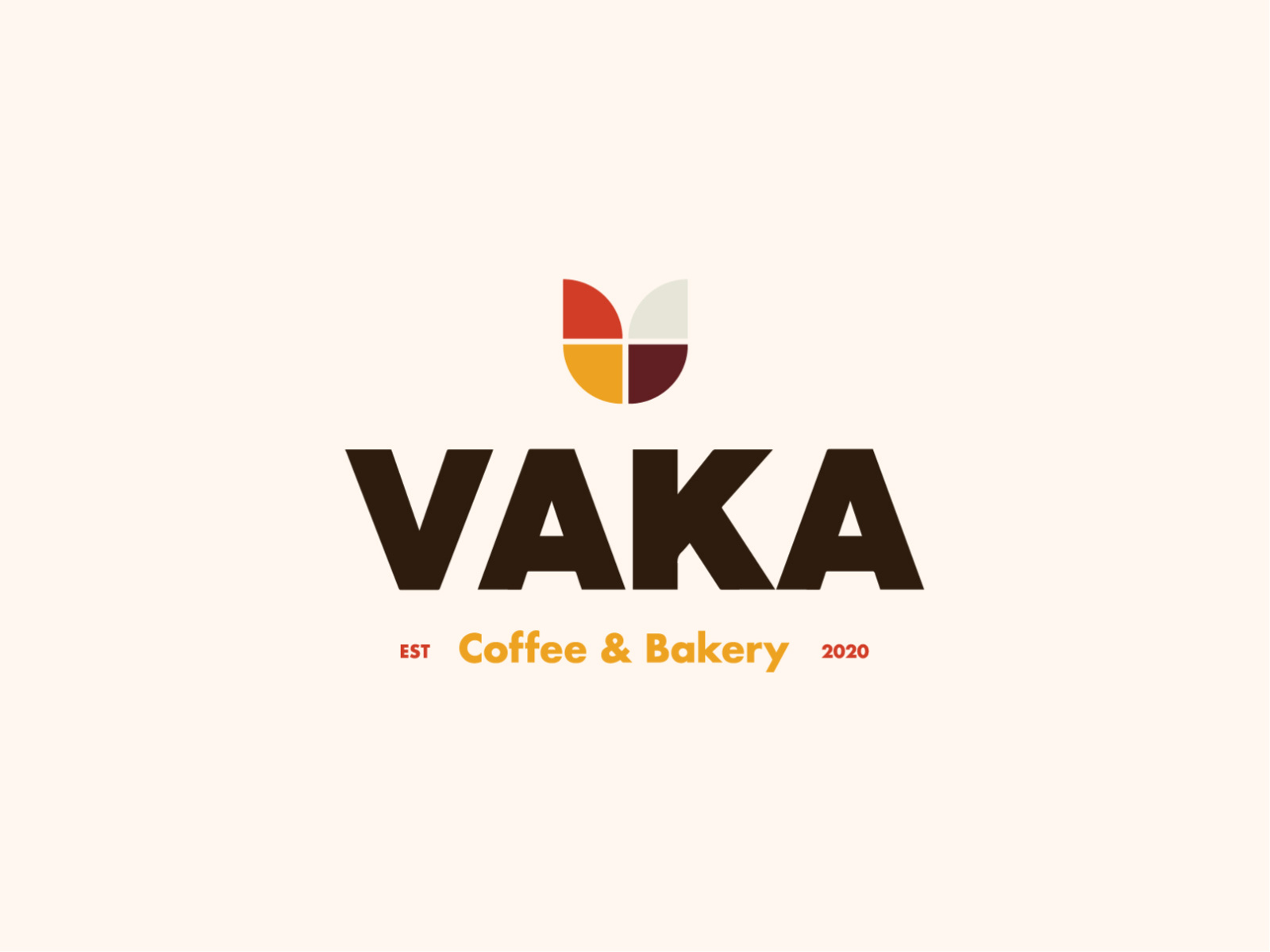 Vaka Cofee & Bakery Logo by Muhammad Fiqri Azzi on Dribbble