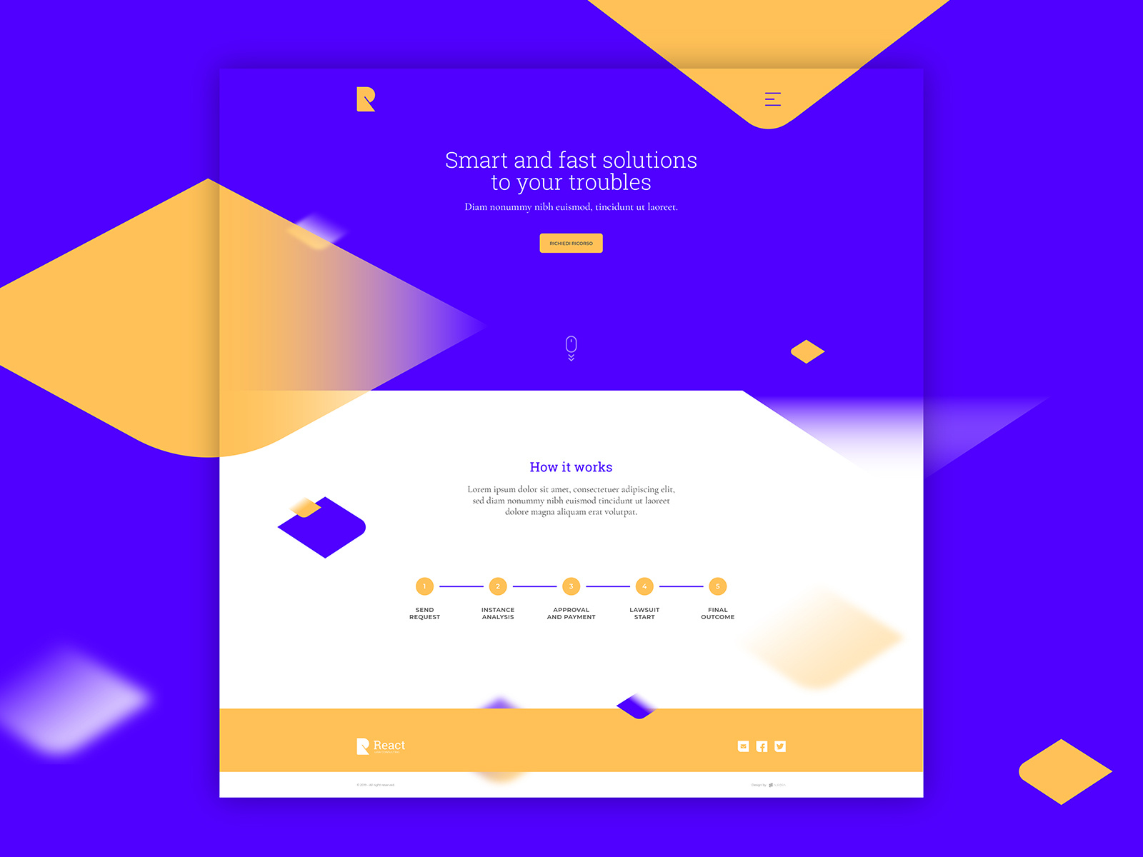 React Website Ui Design By AurØra On Dribbble 