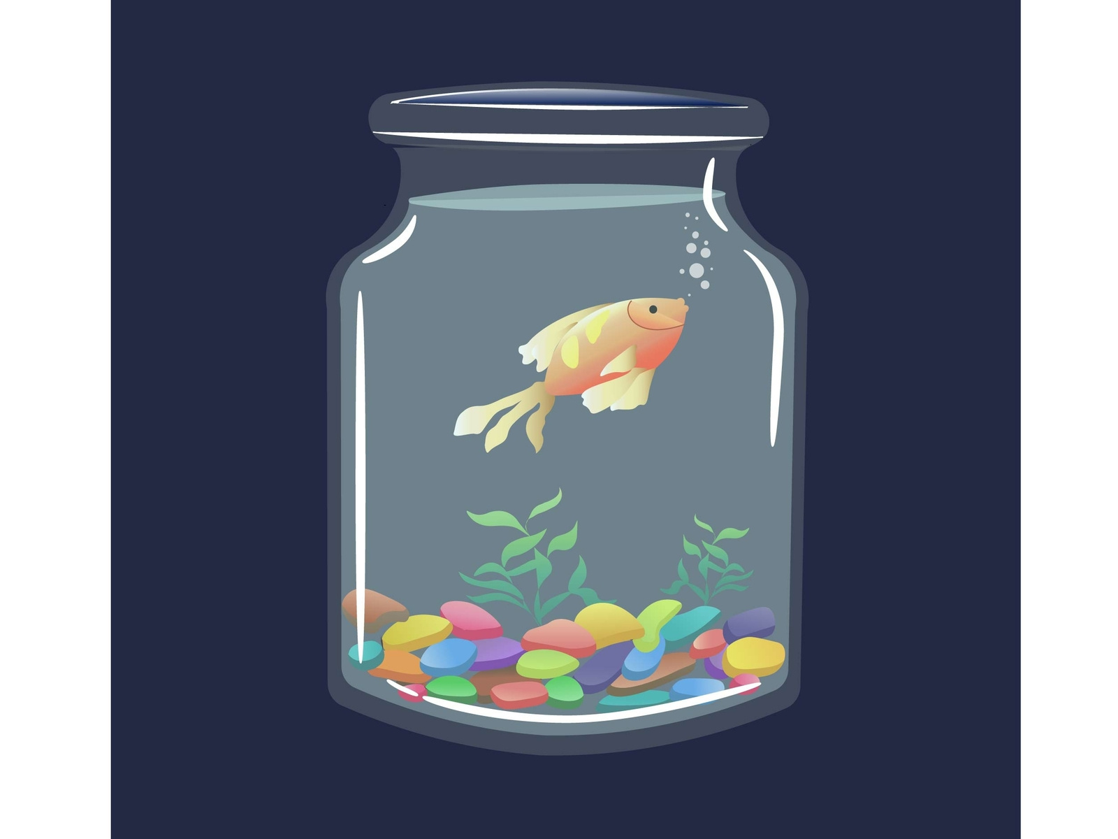 Fish by Varsha Raj on Dribbble