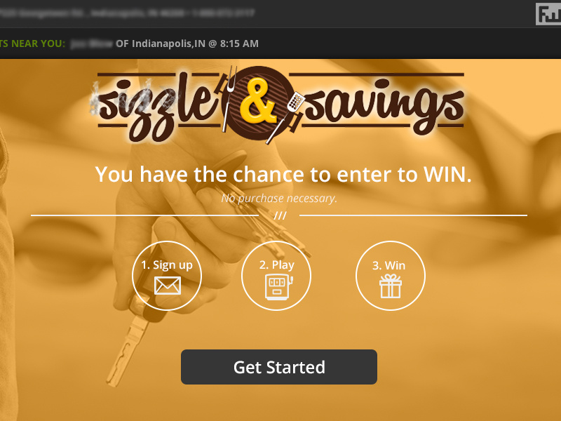 FATWIN Splash Page by Elizabeth Steward on Dribbble