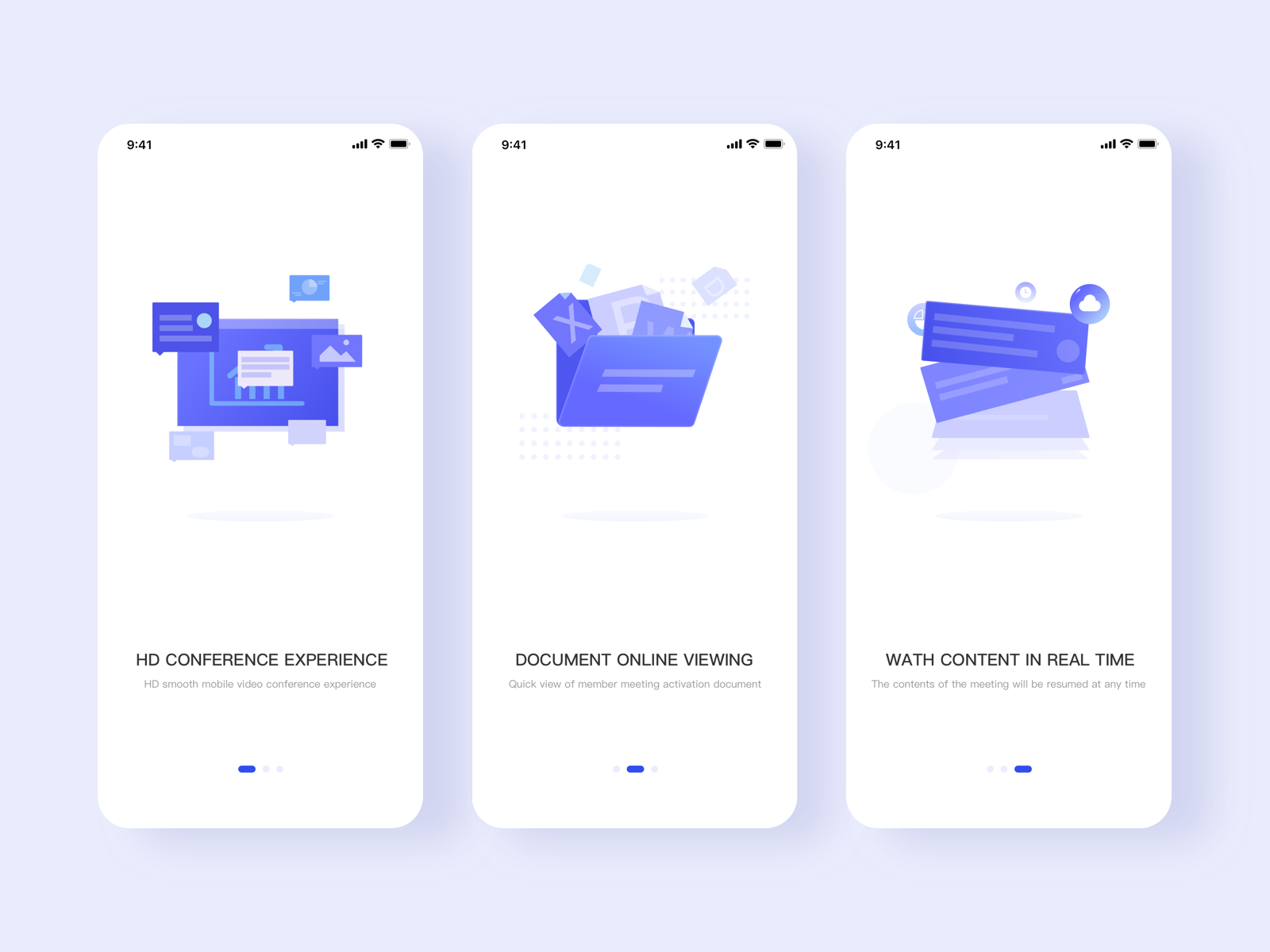 Conference app guide page by zuzu on Dribbble