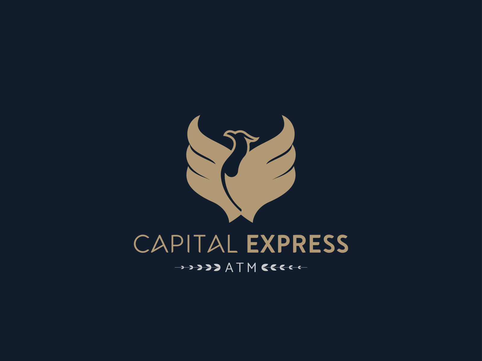Capital Express ATM logo by Wasala Creative Canvas on Dribbble