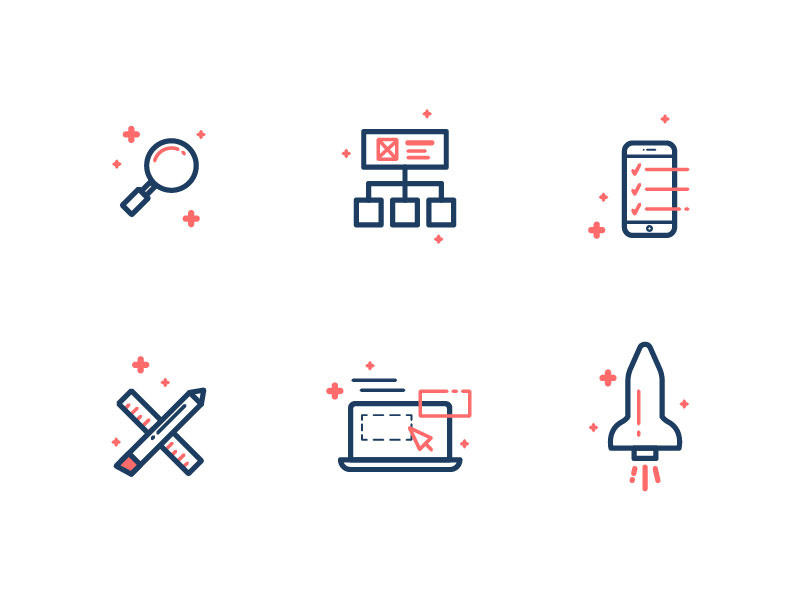 UX Icons by Kate Tolmie on Dribbble