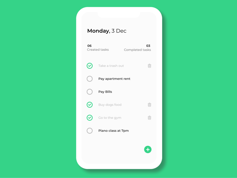 Todo List App Design By Shoaib Sayyed On Dribbble