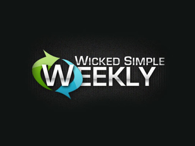 Wicked Simple Weekly by Travis Morgan on Dribbble