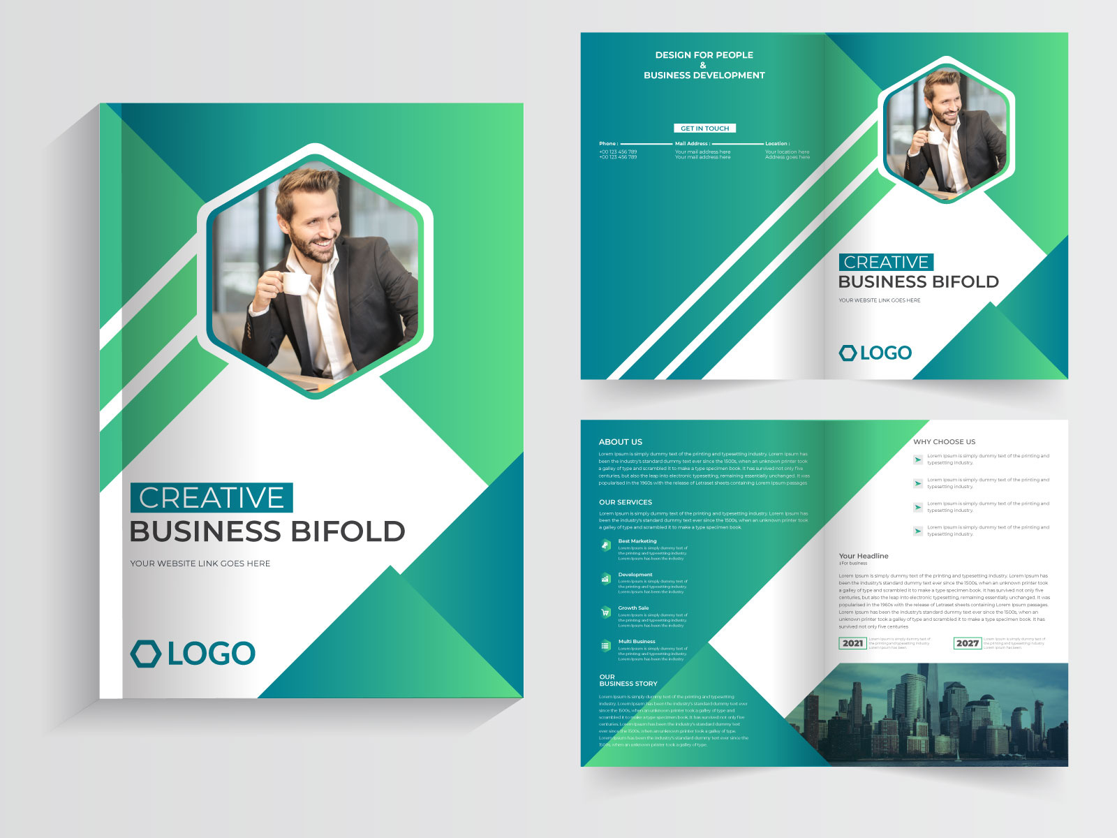 Company Profile Design By Rubel Ahmad On Dribbble