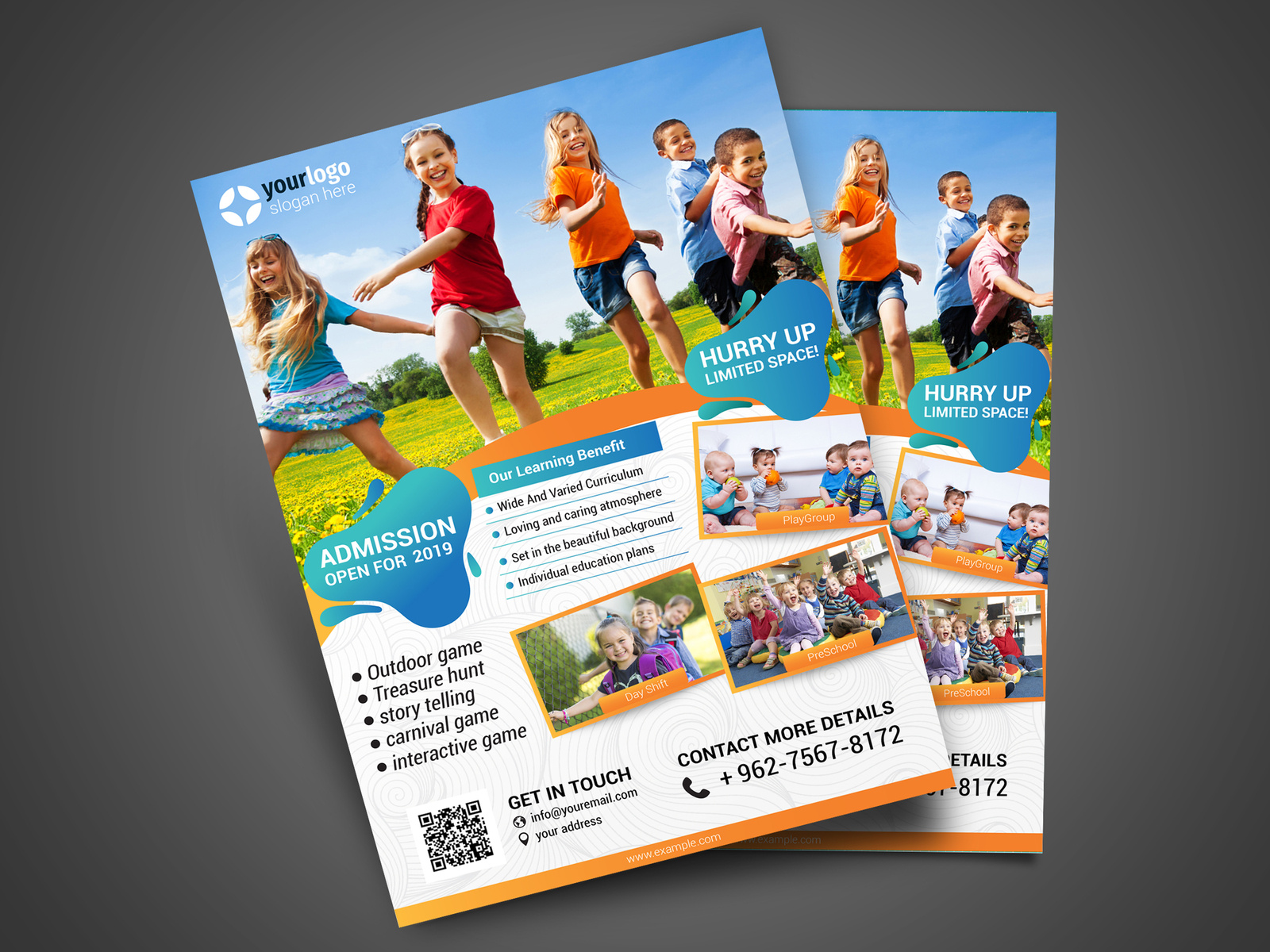 Flyer schools by Fitra.M on Dribbble