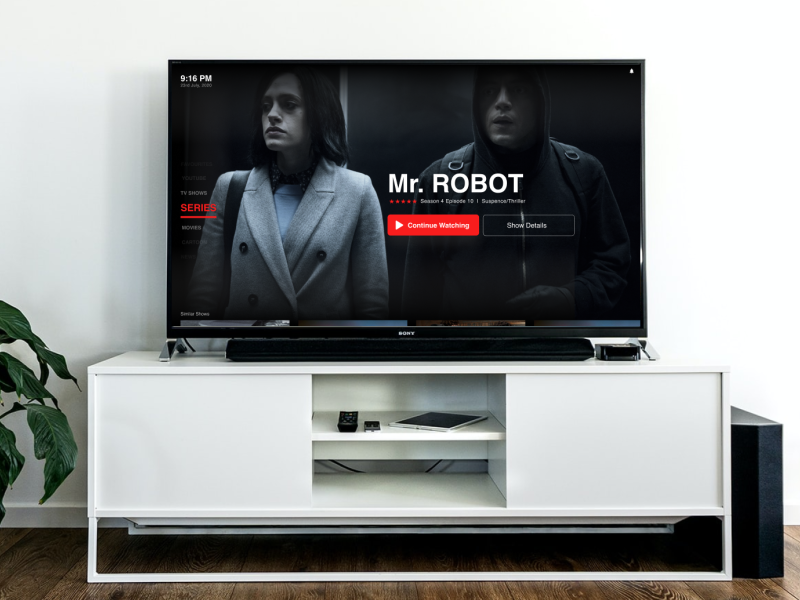 smart tv app design - UI Design Challenge by meit shah on Dribbble