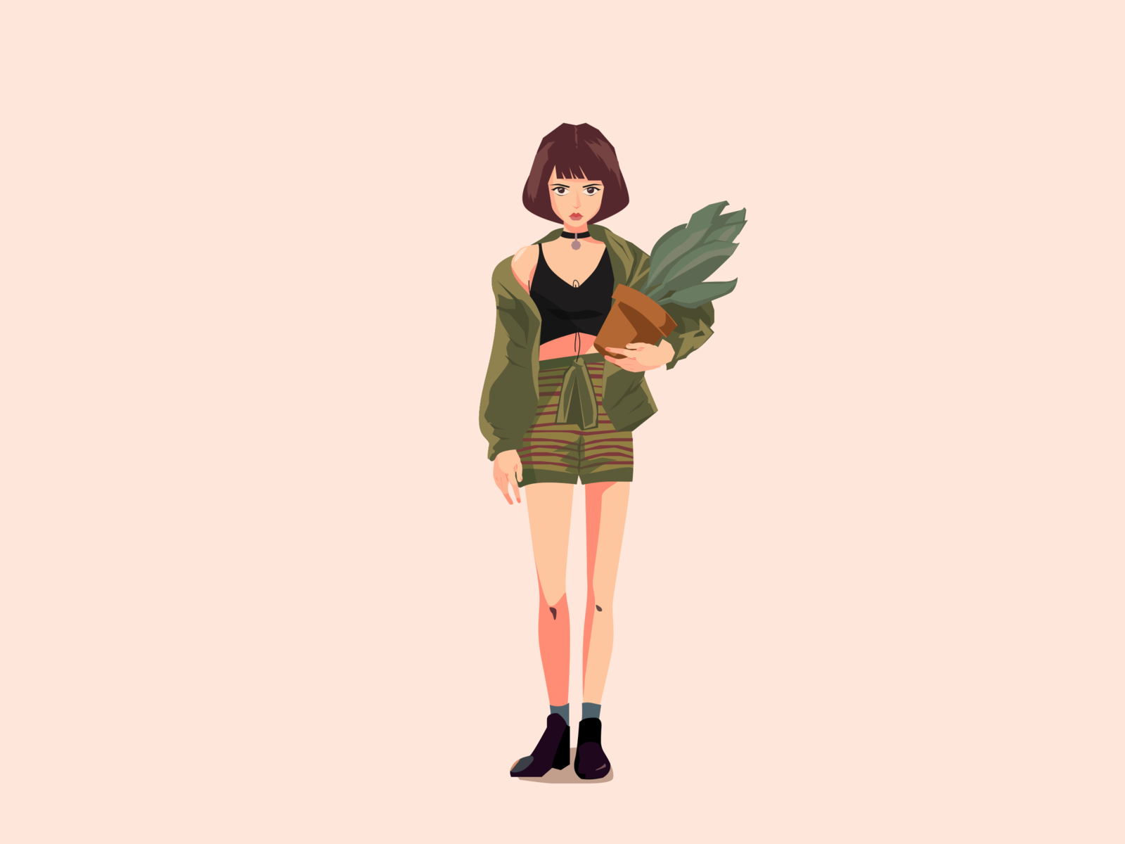 Mathilda by Doris for Pxeed on Dribbble