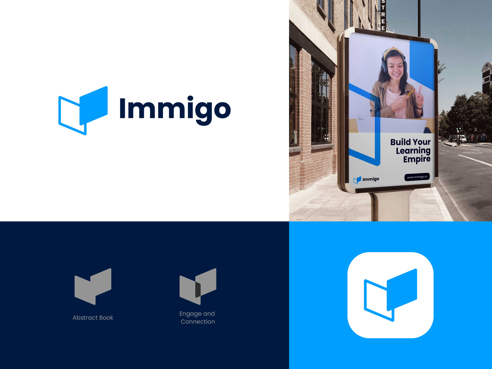 Immigo - Logo Design Concept v2 by Faikar | Logo Designer on Dribbble