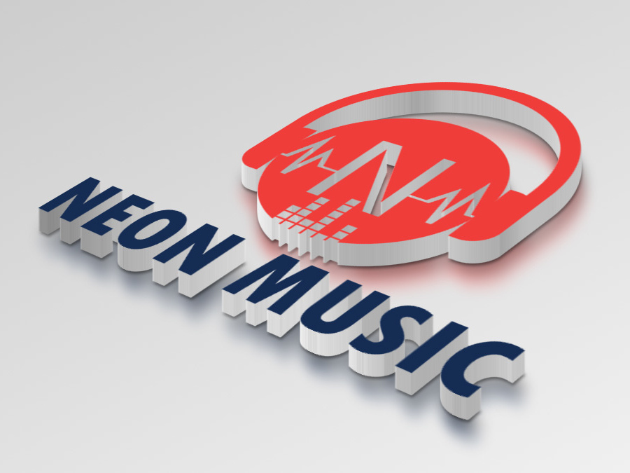 Neon Music logo by Faysal Mahmud on Dribbble