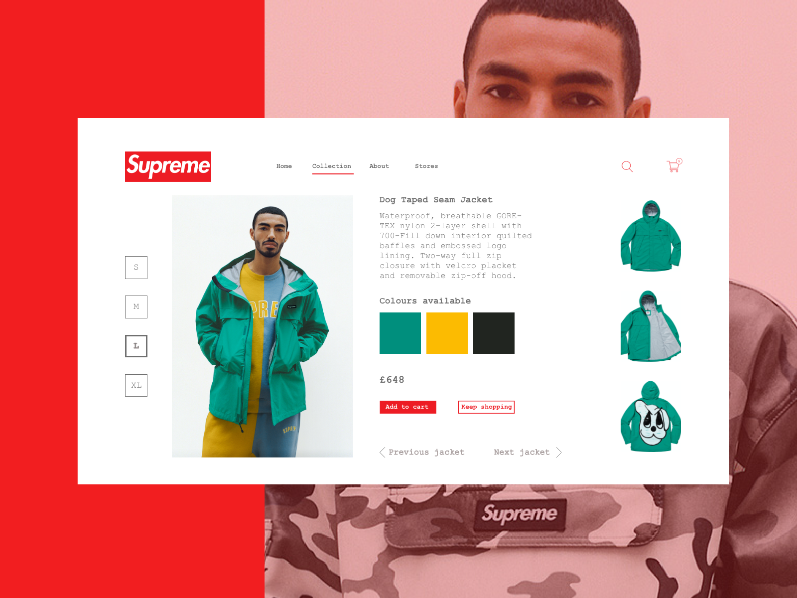 Supreme V2 by Titas S on Dribbble