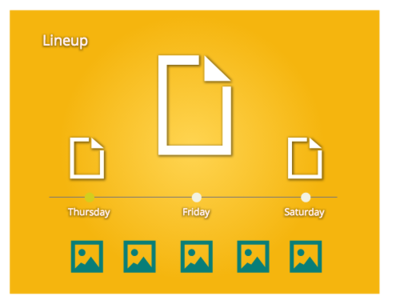 Browse thousands of Concert Lineup images for design inspiration | Dribbble