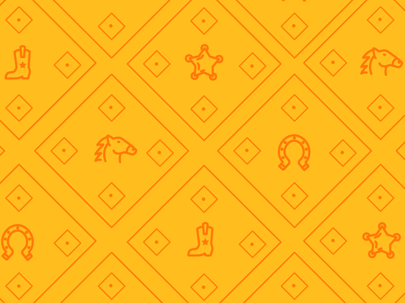 Western Pattern by Karen Novelo on Dribbble
