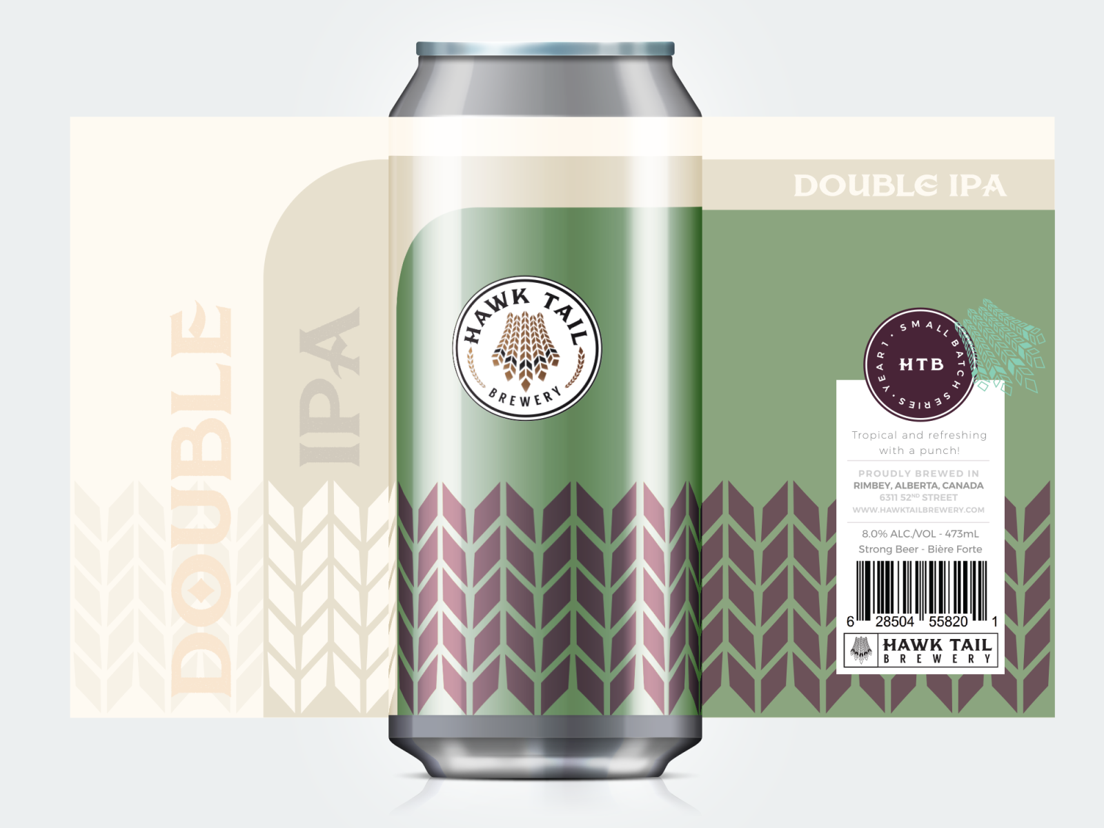 DOUBLE IPA Craft Beer Lable by Max Goodwin on Dribbble
