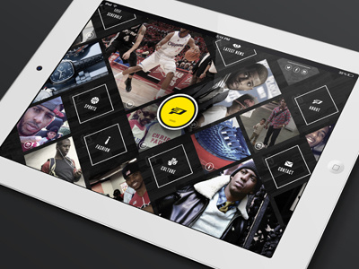 Diagonal Grid Layout by Sean Hennessey on Dribbble