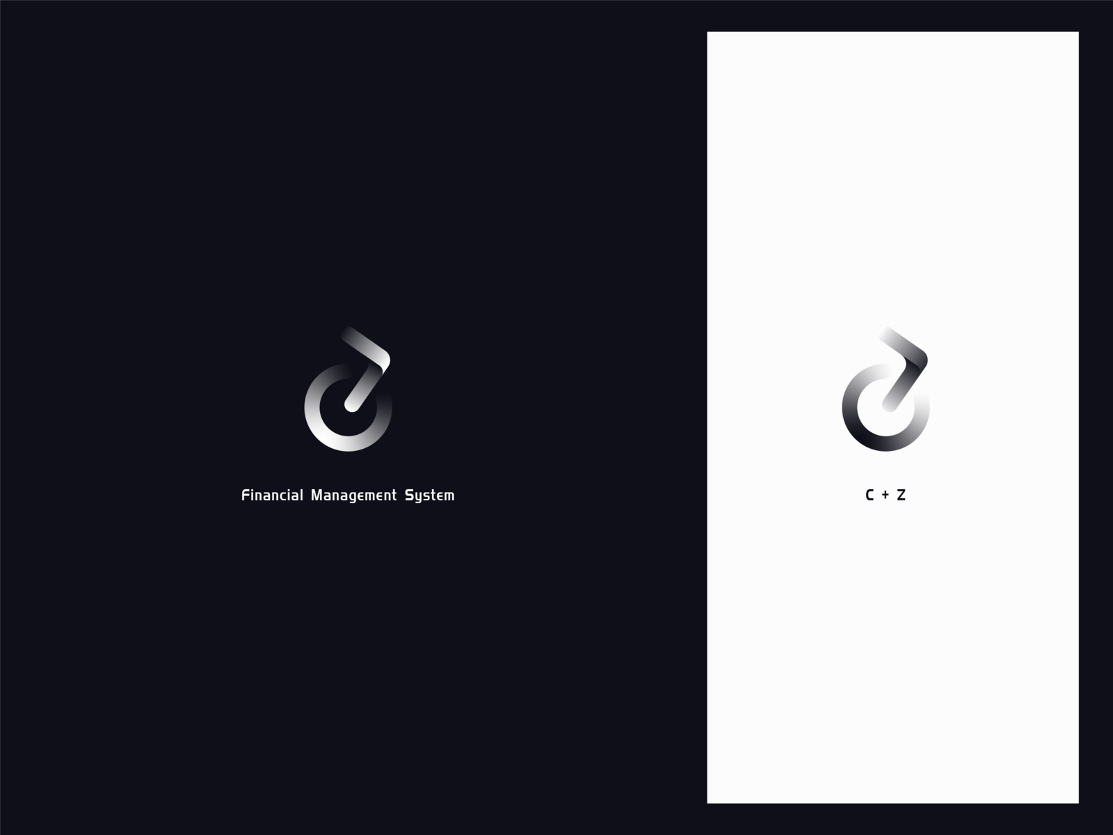 Financial management system LOGO by jeremyzj on Dribbble