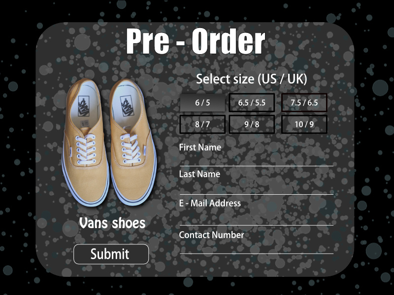 Daily UI #75 - Pre Order by Teodora Stojanović on Dribbble