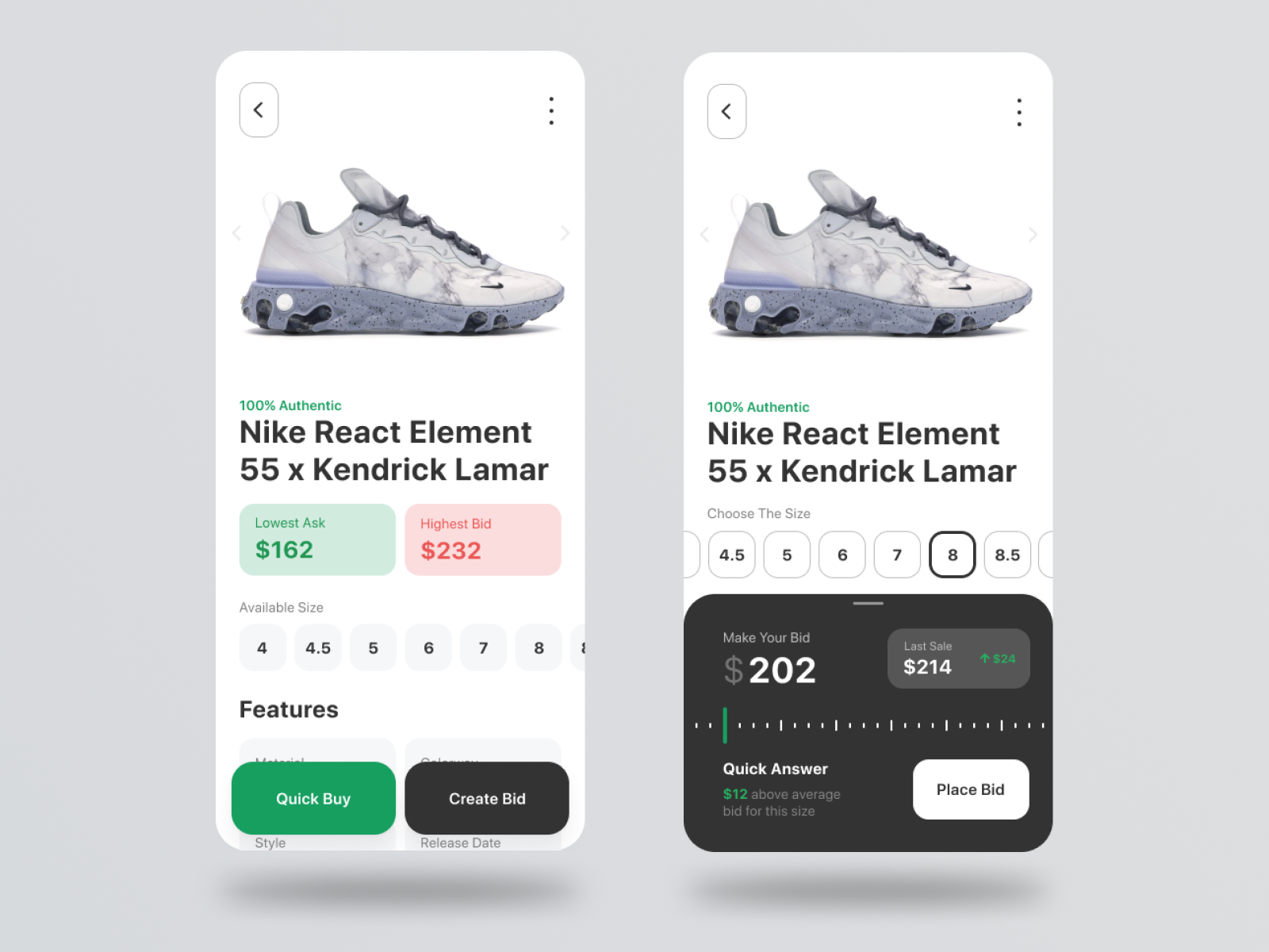 StockX App Concept [pt. 2] by Pavel Neverovsky on Dribbble