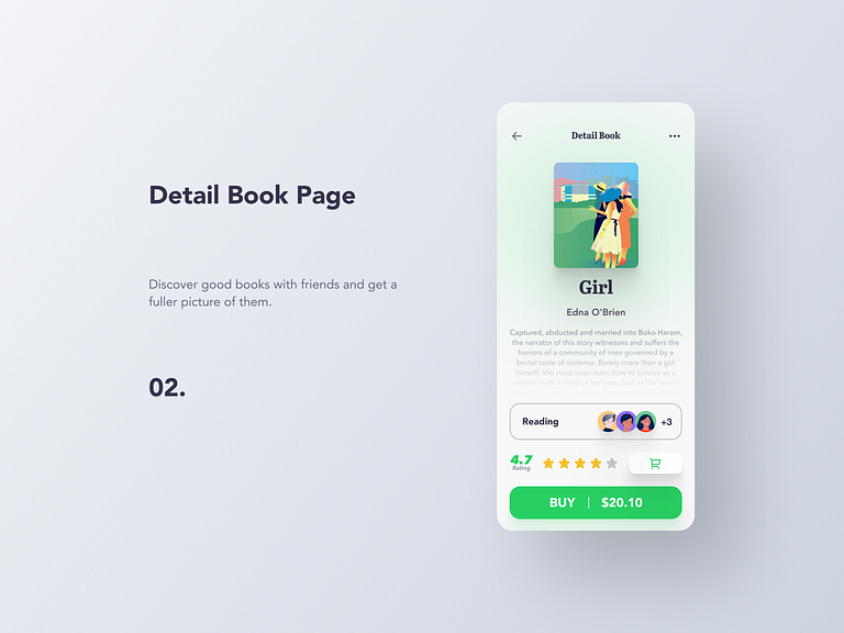 Library App Design by YueYue for Top Pick Studio on Dribbble