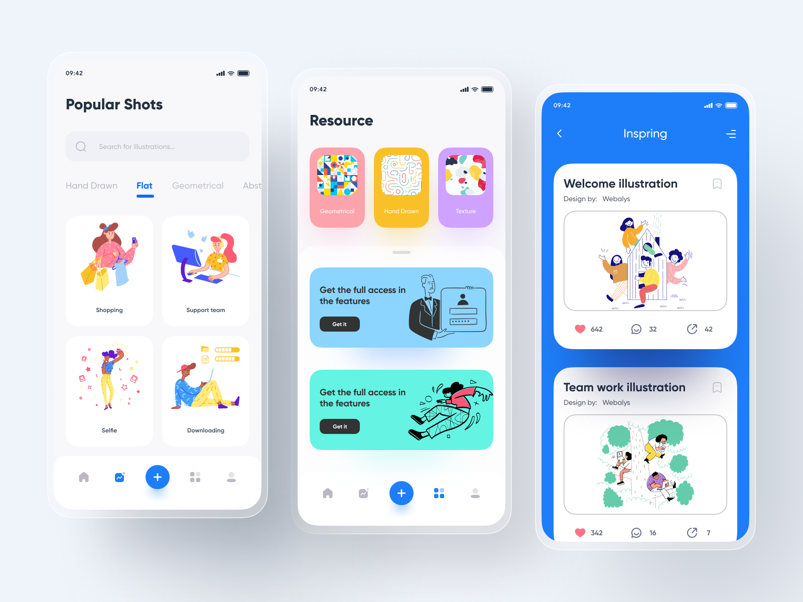 Illustration Learning App-2 by YueYue for Top Pick Studio on Dribbble